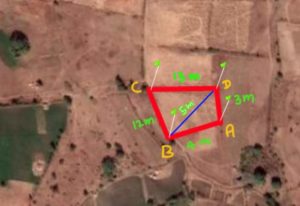 How To Calculate Area Of Land Or Plots Which Are Irregular In Shape