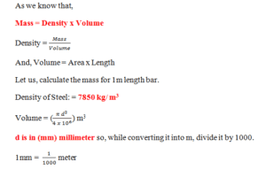 Easy Way To Calculate Unit Weight Of Steel Rod | 6 Types Of Steel ...