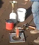 Sand Cone Test Method- For Field Density Of Soil With Formula
