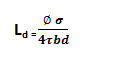 Development Length Formula- How To Calculate Development Length Of Steel