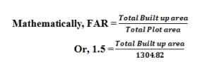How Do You Calculate The Built-Up Area From The Plot Area?