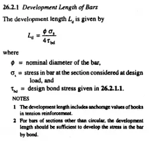 Development Length Calculator (IS 456:2000)