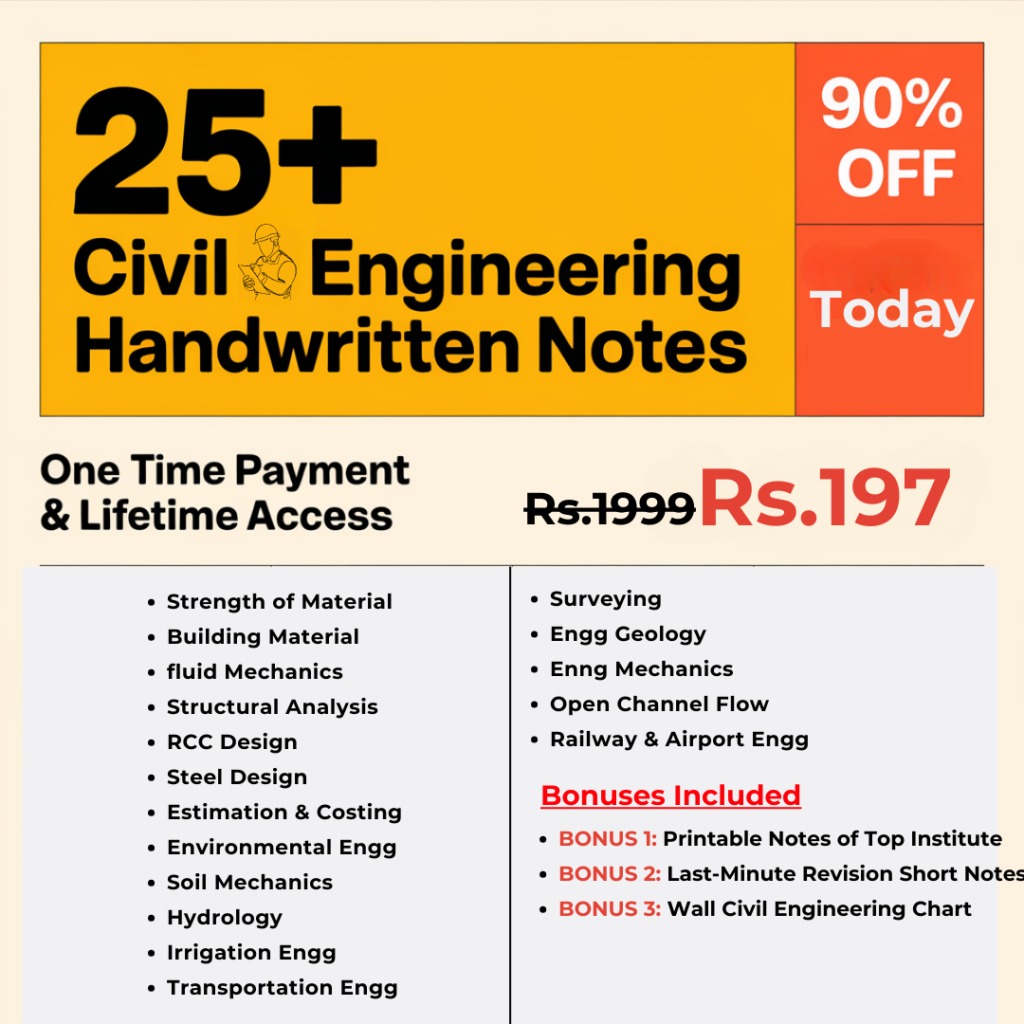 Civil Engineering Notes » Civil Concept